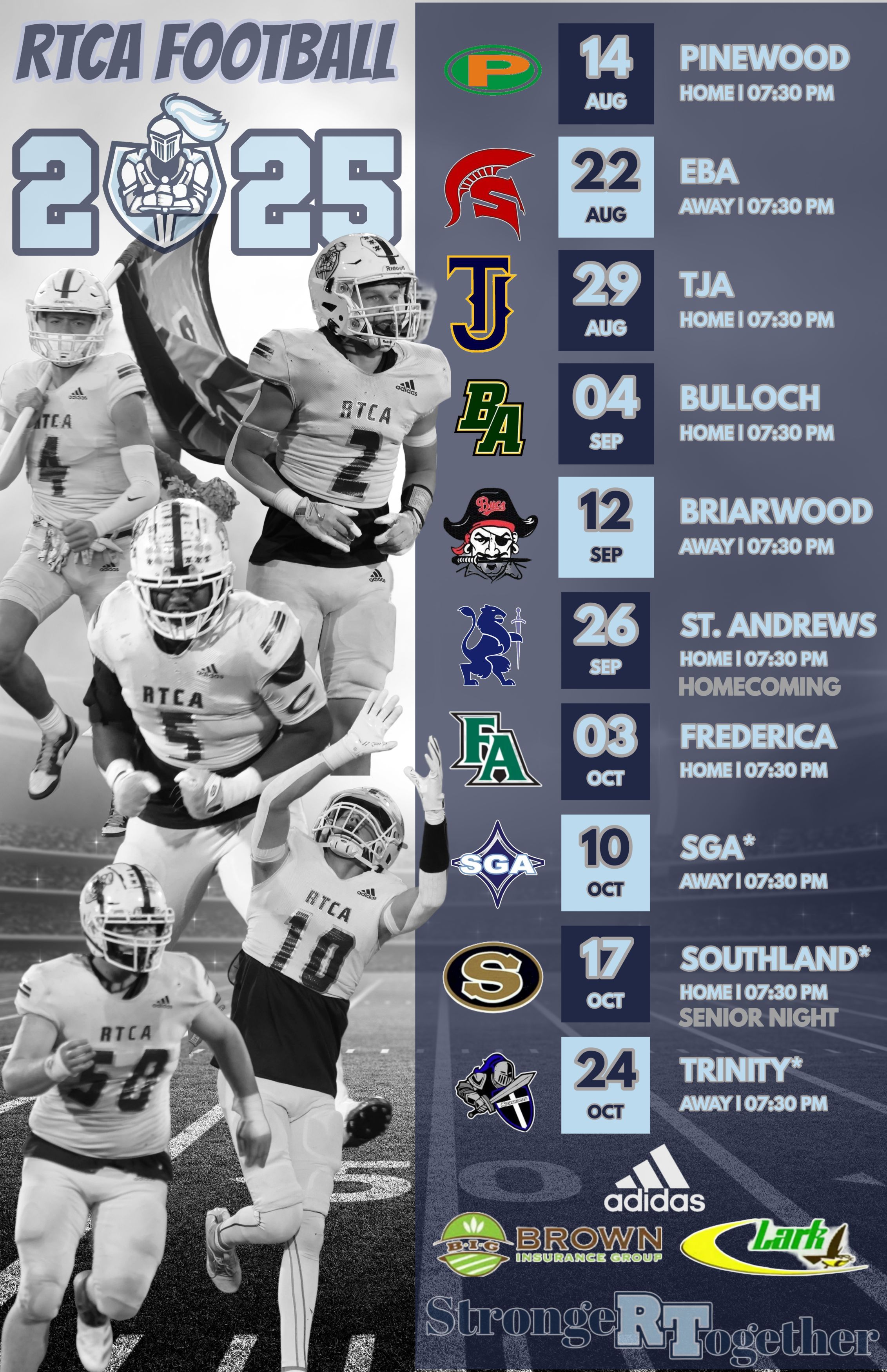 Football - Robert Toombs Christian Academy